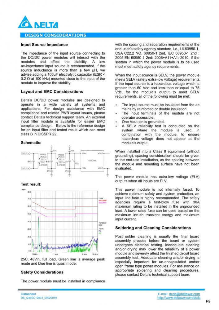 Q48SC12033 datasheet page 9