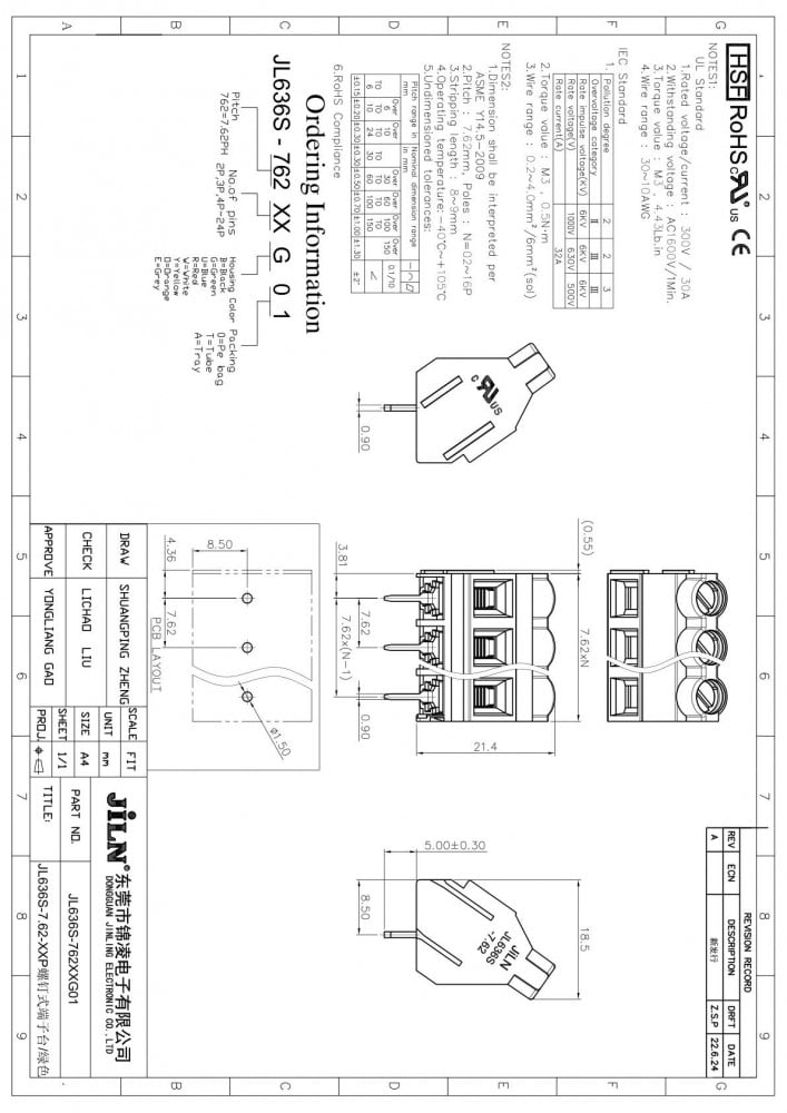 JL636S-76202G01 technical document page