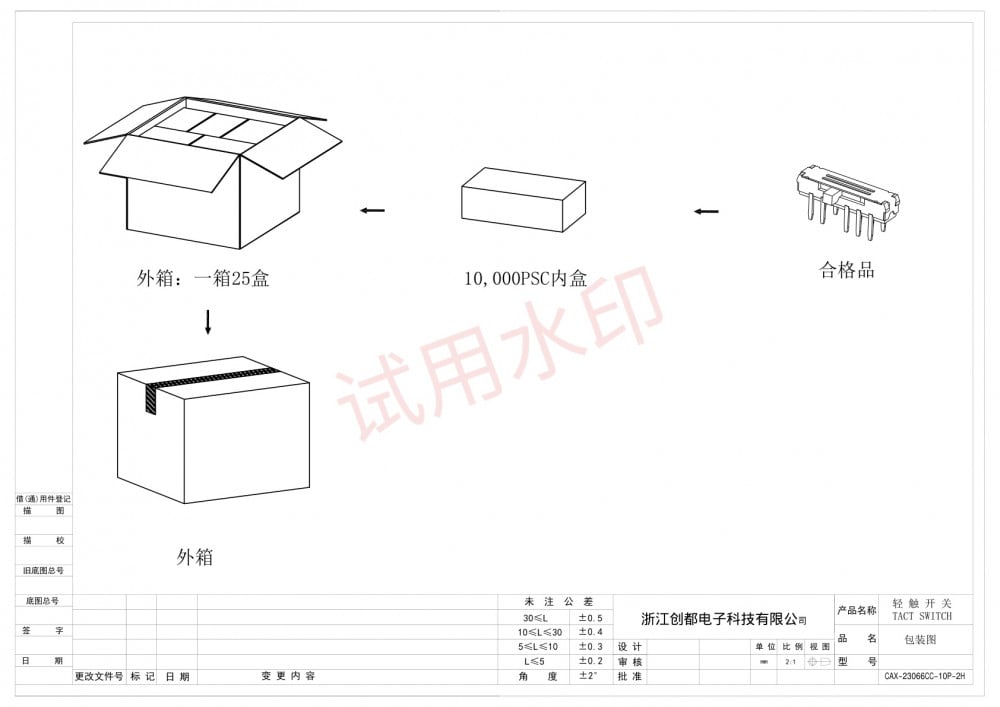 CAX-23066CC-10P-2H datasheet page 9