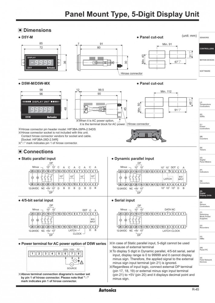 D5Y/D5W document page 2