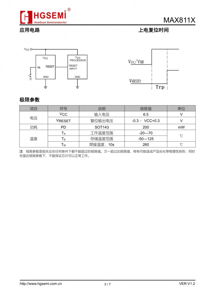 MAX811SM4-2.93/TR datasheet page 3