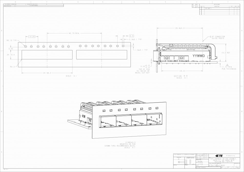 TE Connectivity 2198243-2 drawing page 3