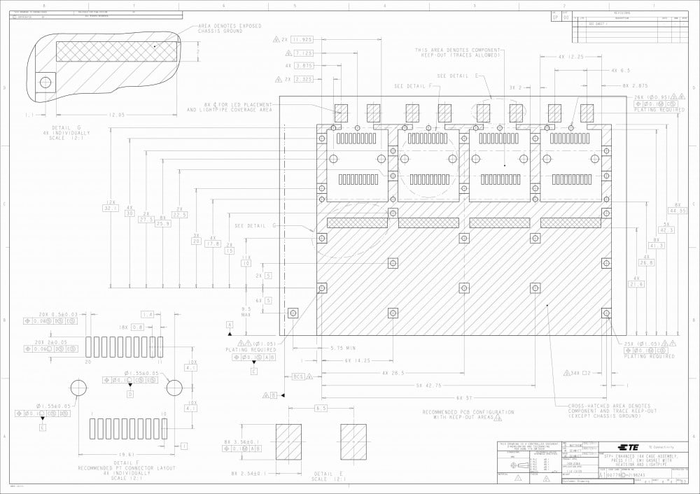 TE Connectivity 2198243-2 drawing page 4