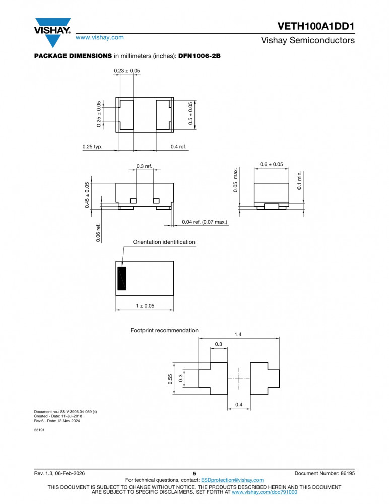 VETH100A1DD1 datasheet page 5
