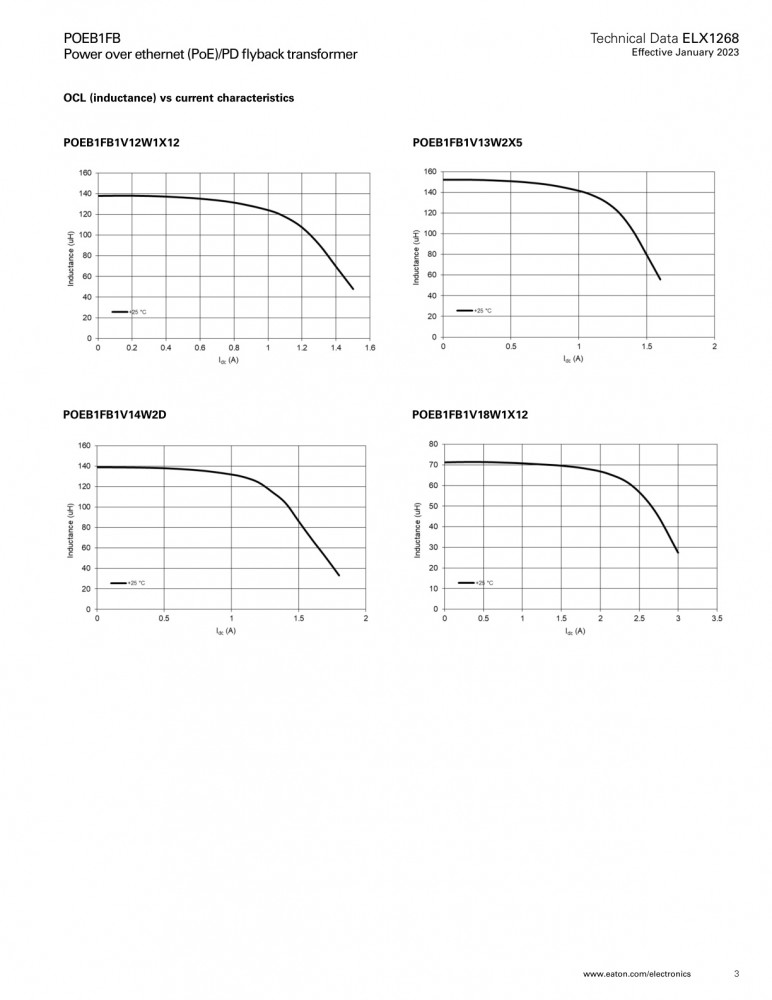 POEB1FB mechanical drawing