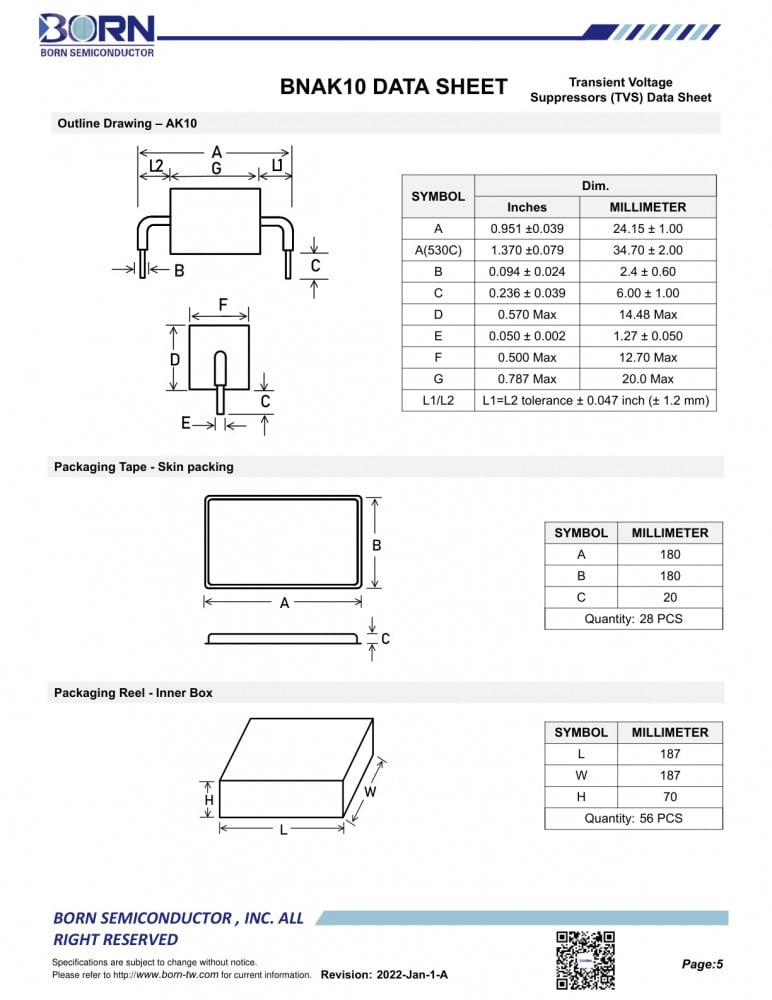 BNAK10 datasheet page 5