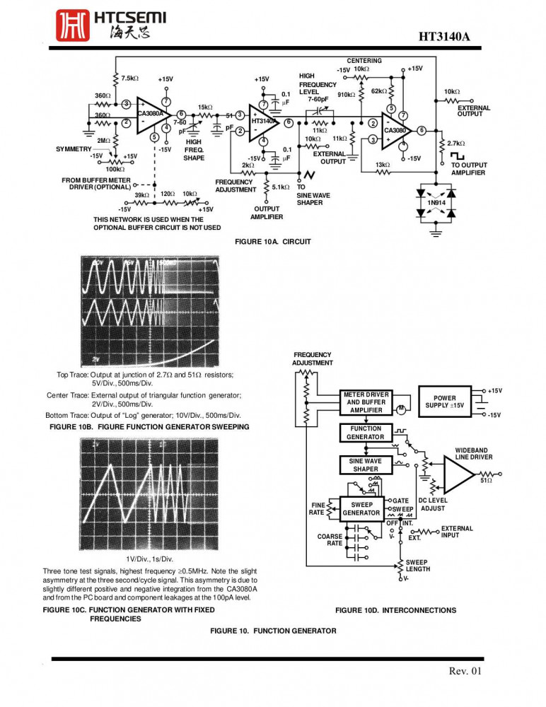HT3140ARZ datasheet page 9