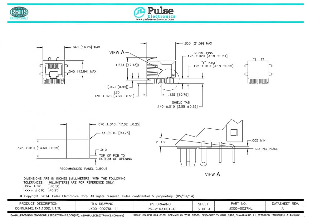 JX00-0027NL datasheet page 3
