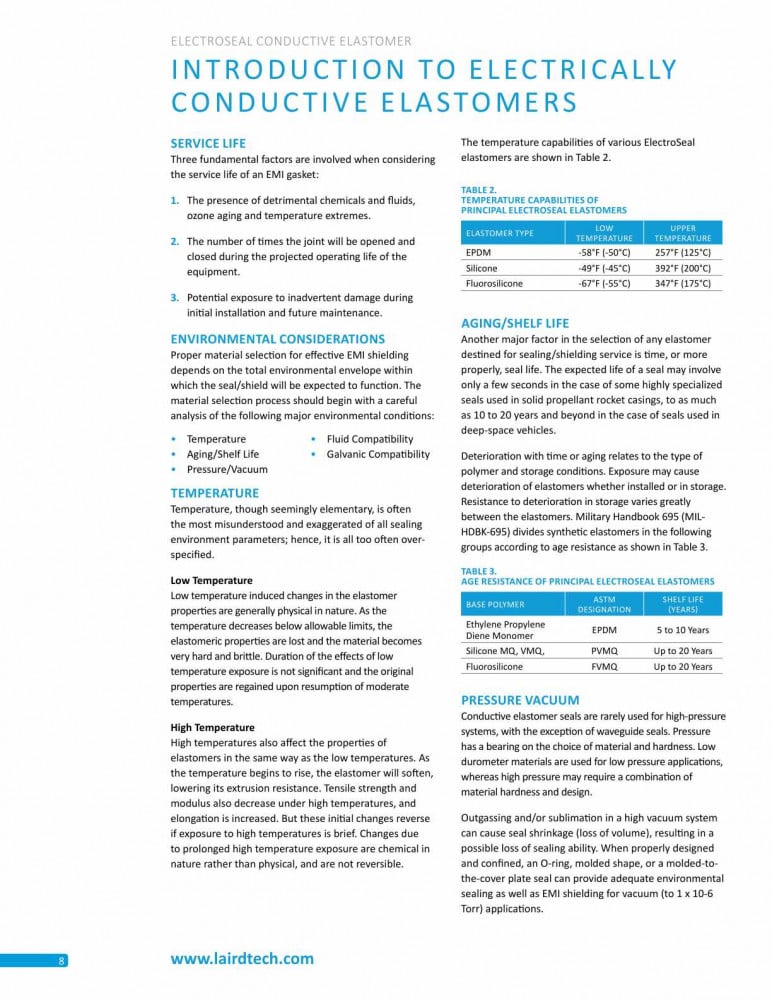 Laird ElectroSeal document page 10