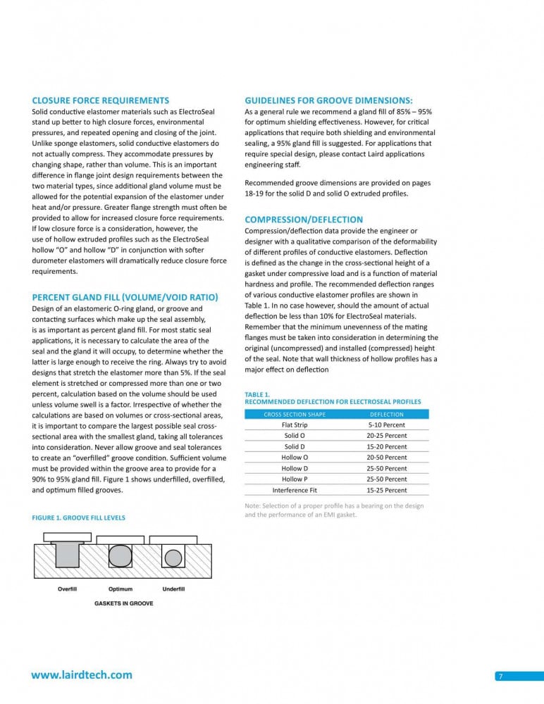 Laird ElectroSeal document page 9