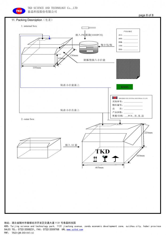 TKD specification page 8
