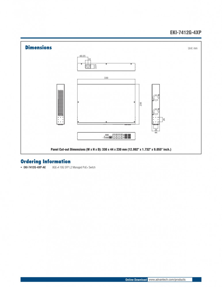 EKI-7412G-4XP product document page 2