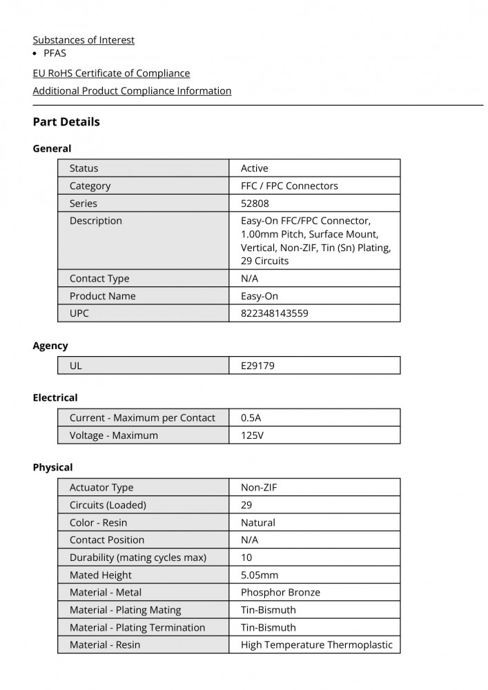 MOLEX 528082970 document image 2