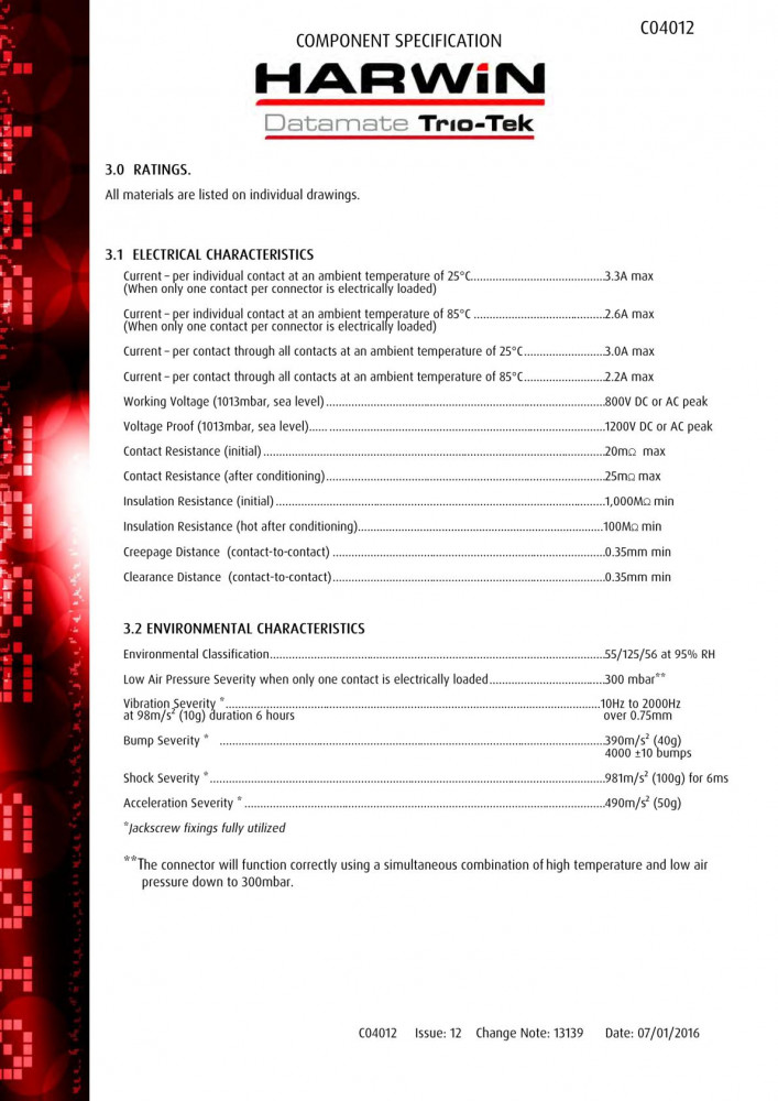 Harwin M80 Datamate Trio-Tek document page 4