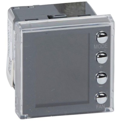 Flush mounting thermostat with backlit display. Can be used to control the temperature of an individual zone. for sale