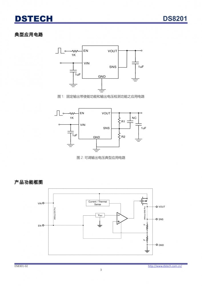 DS8201 datasheet page 3