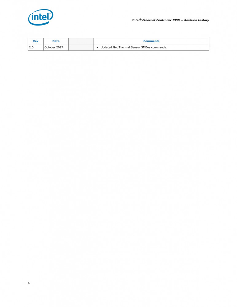 Intel I350 datasheet page 6