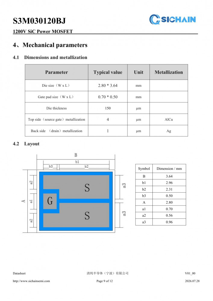 Technical document page 9