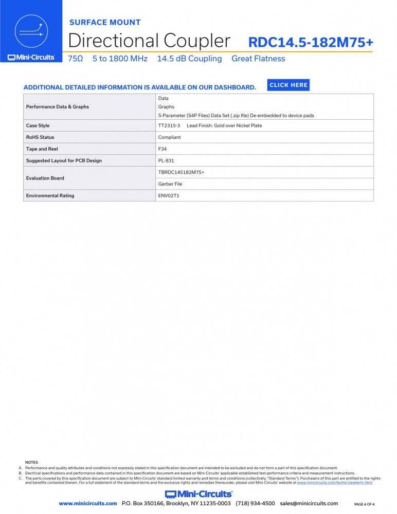 RDC14.5-182M75+ technical document page 4