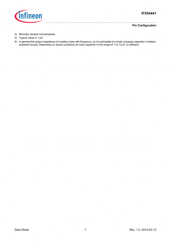 IFX54441 datasheet page 7