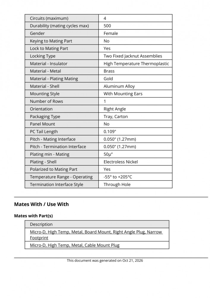 Technical document image 2 for MKHT-162-004-433-220S