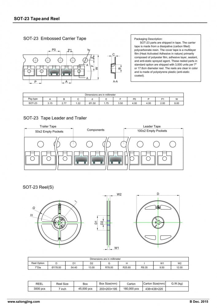SI2305 datasheet page 4