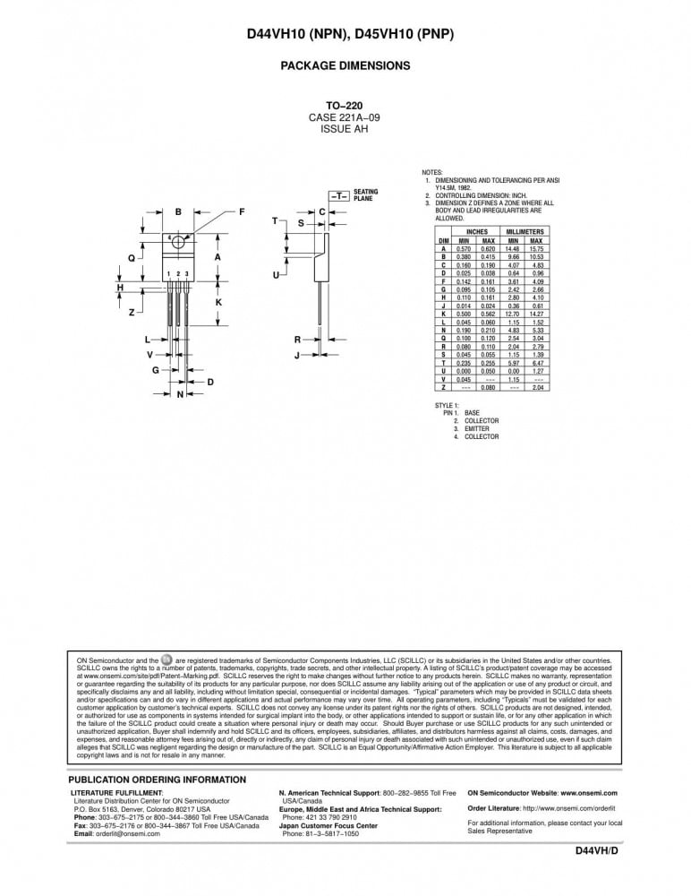 D45VH10G datasheet page 5