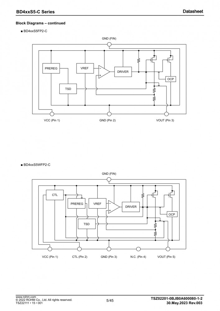 BD450S5WEFJ-CE2 datasheet page 5