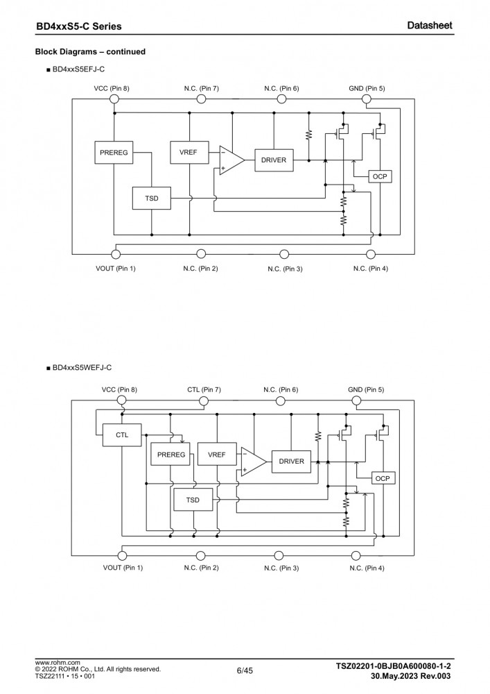 BD450S5WEFJ-CE2 datasheet page 6