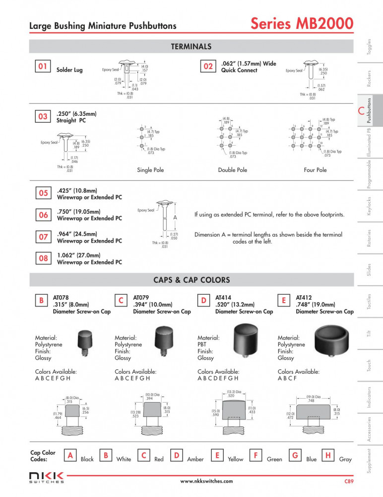 MB2000 series catalog page 5