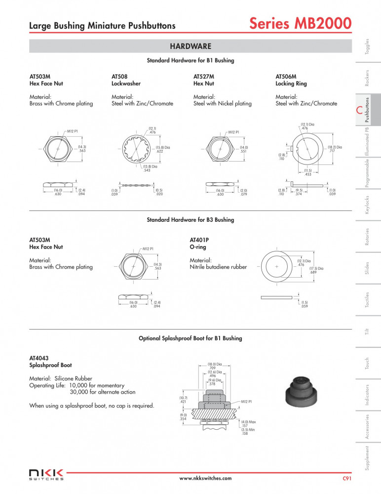 MB2000 series catalog page 7