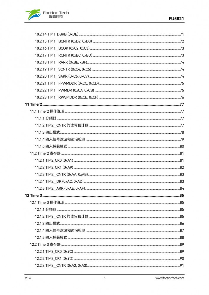 FU5821T datasheet page 5