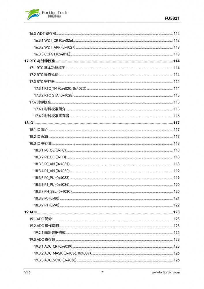 FU5821T datasheet page 7