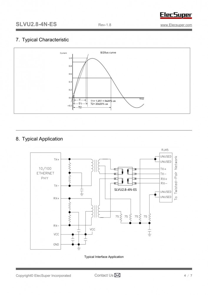 SLVU2.8-4N-ES datasheet page 4