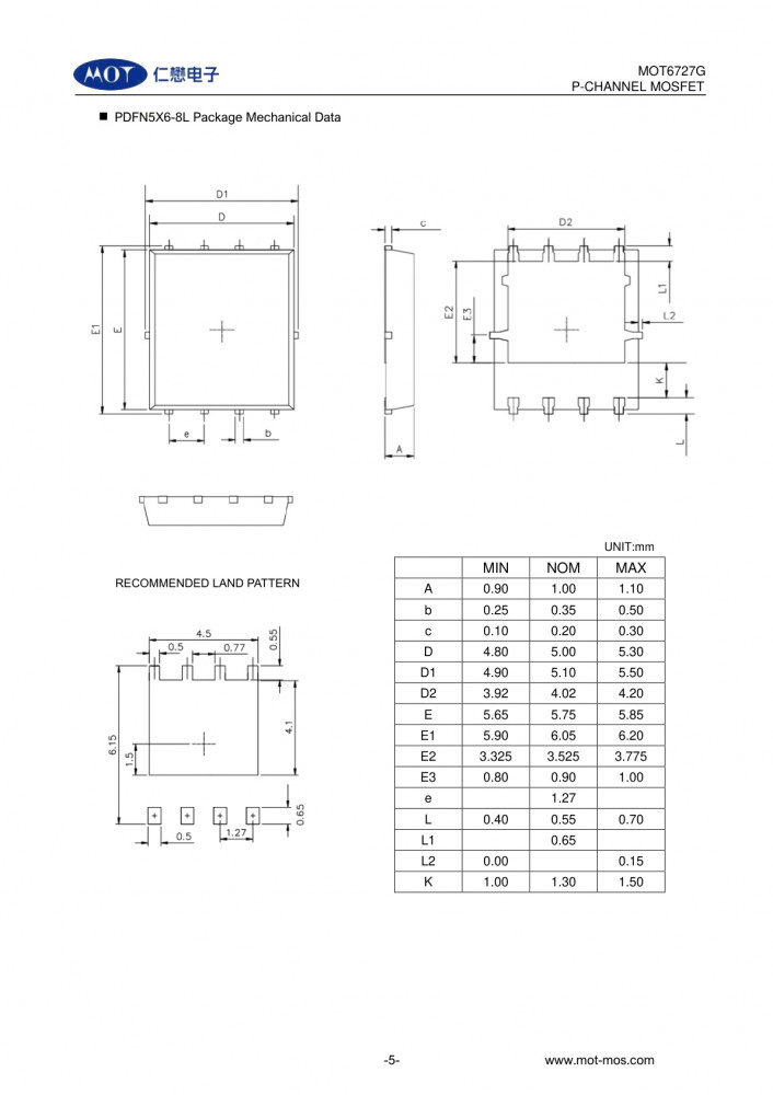 MOT6727G datasheet page 5