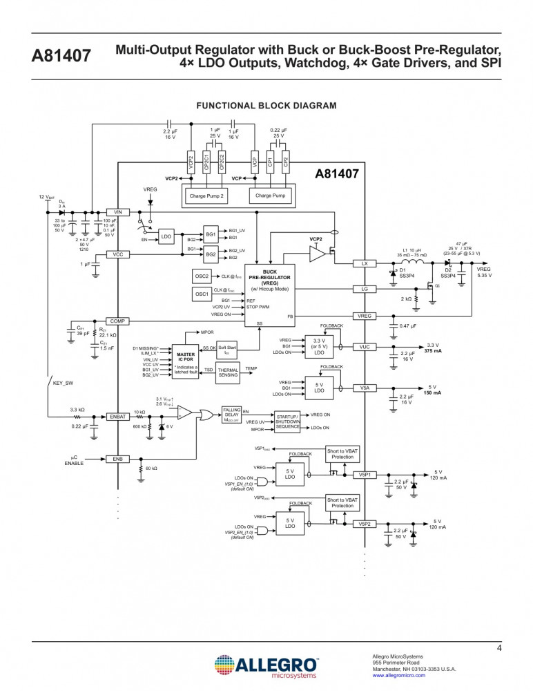 A81407 datasheet page 4