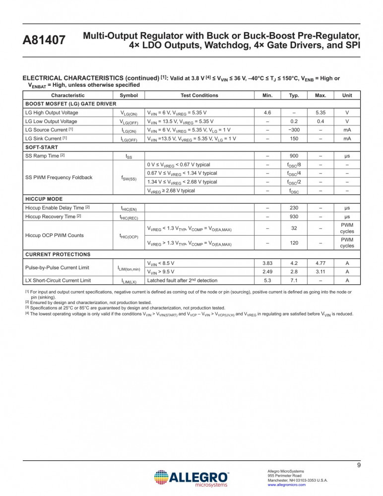 A81407 datasheet page 9