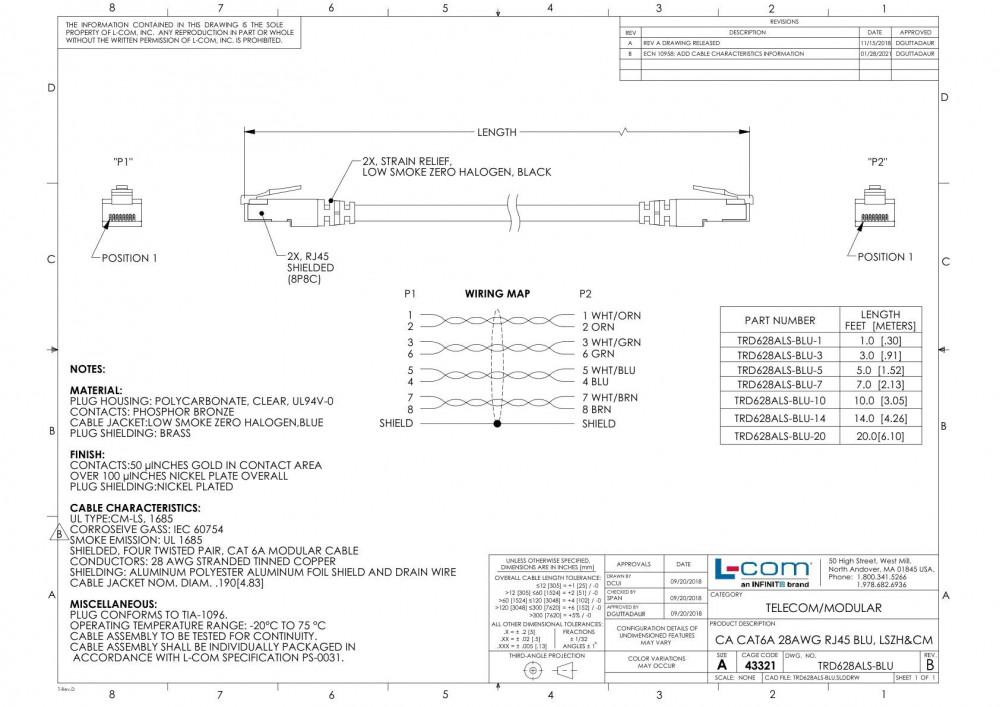TRD628ALS-BLU-3 technical drawing preview