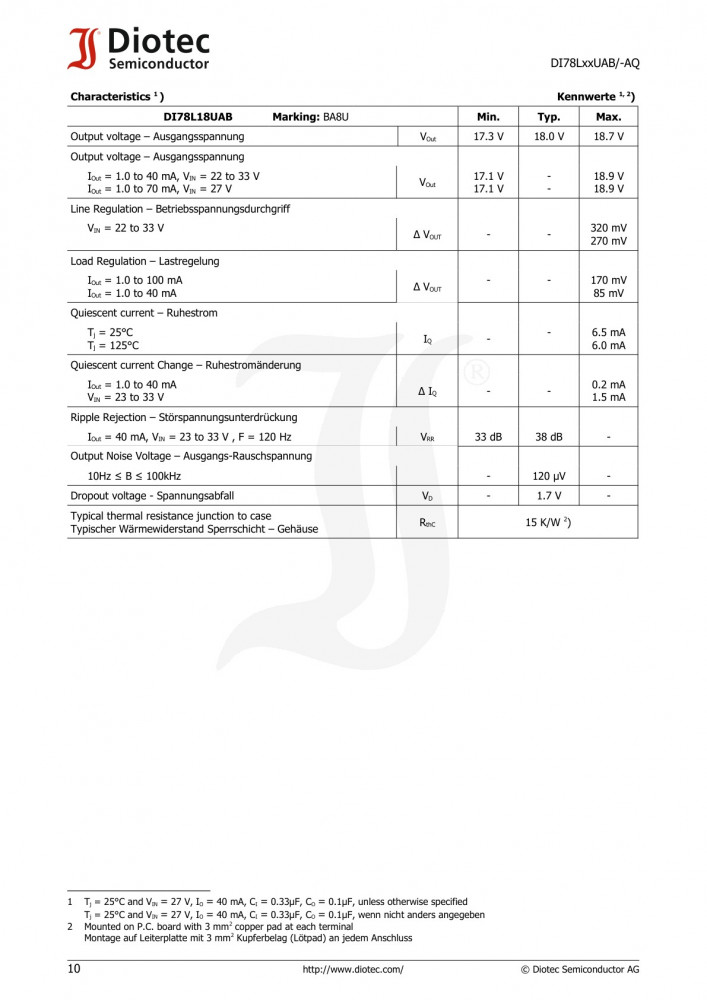 DI78L3.3UAB datasheet page 10