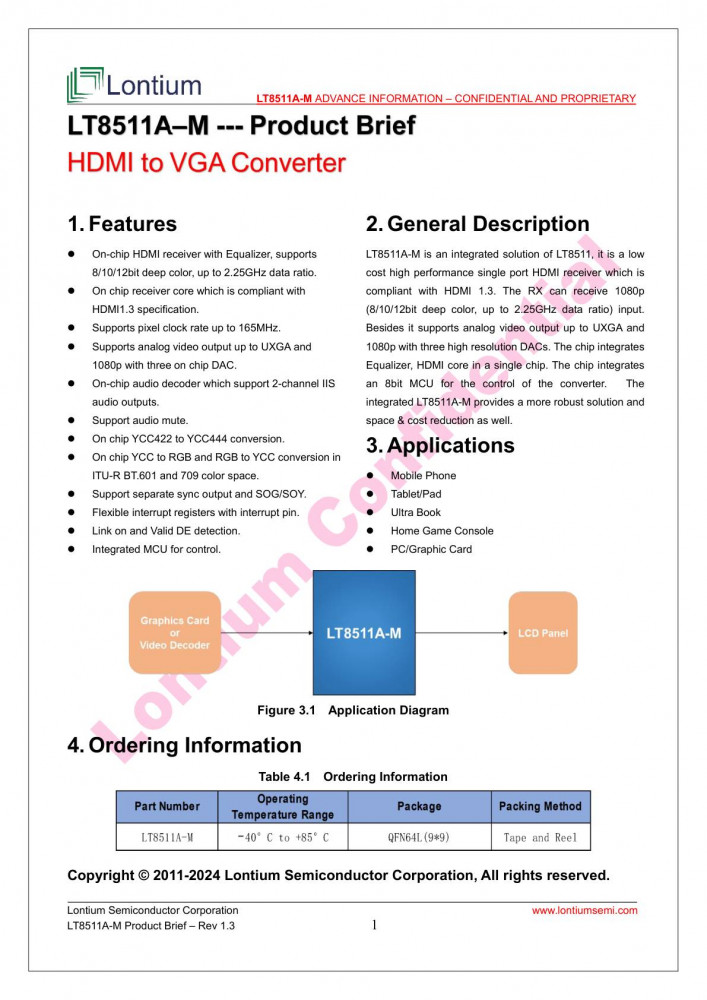LT8511A-M technical document image 1