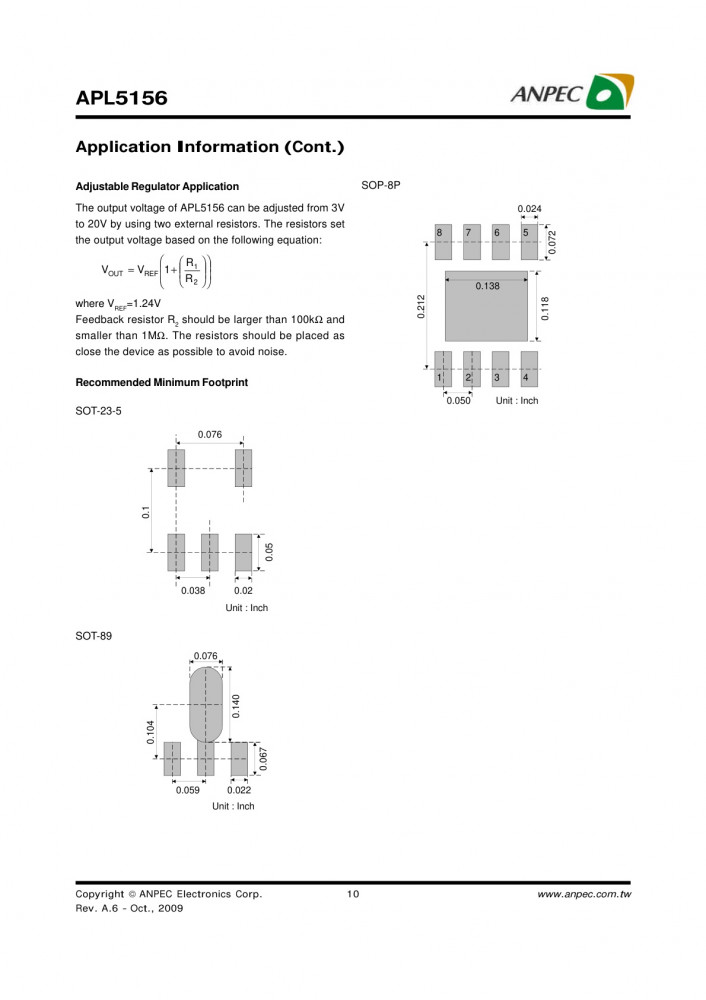 APL5156 datasheet page 10