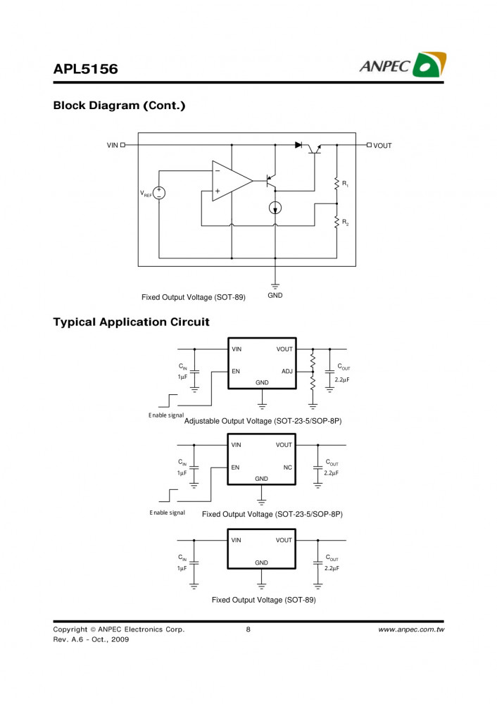 APL5156 datasheet page 8