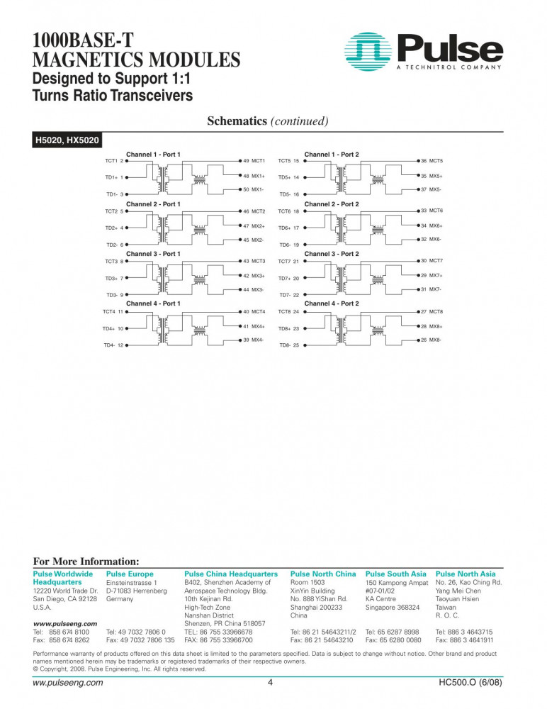 H5007NLT datasheet page 4