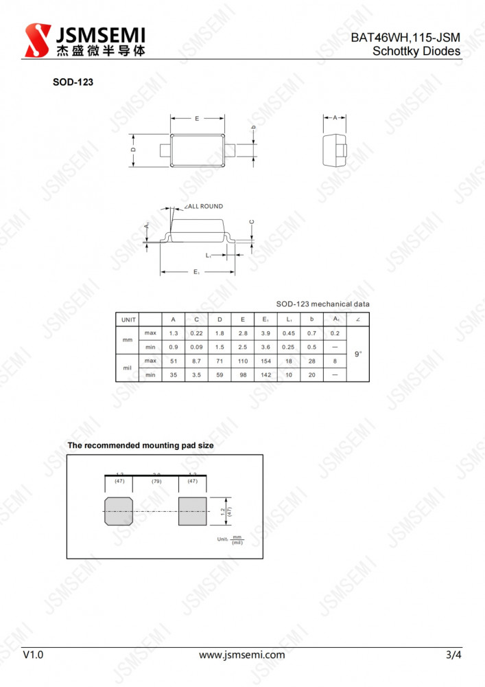 BAT46WH,115-JSM datasheet page 3