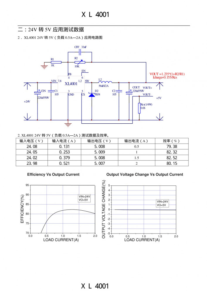 XL4001 document page 2
