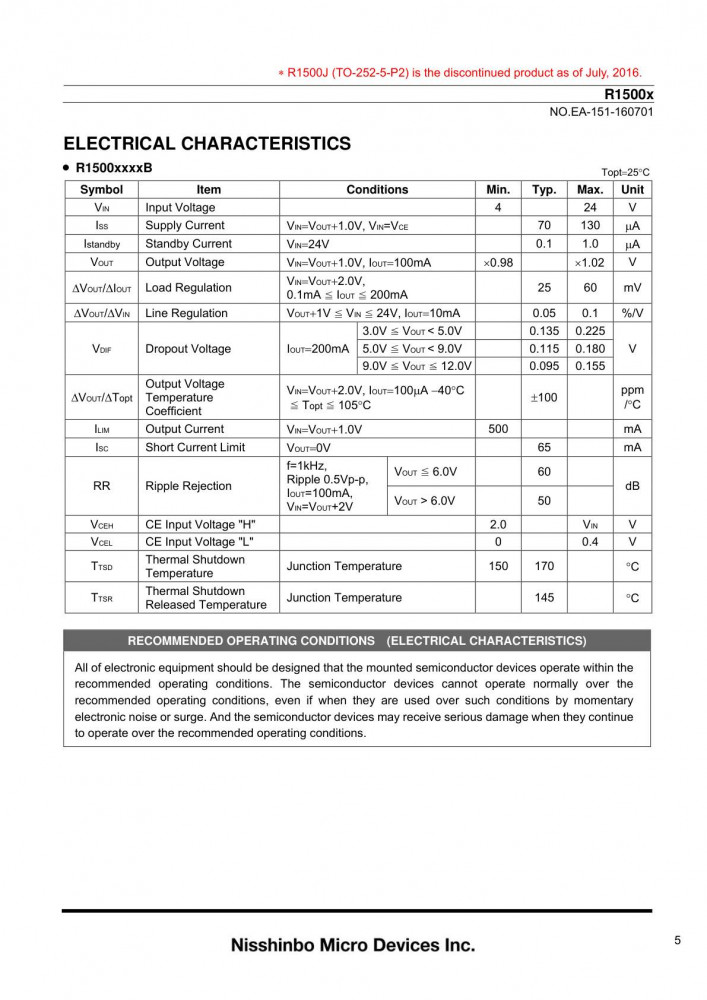 R1500 datasheet page 5