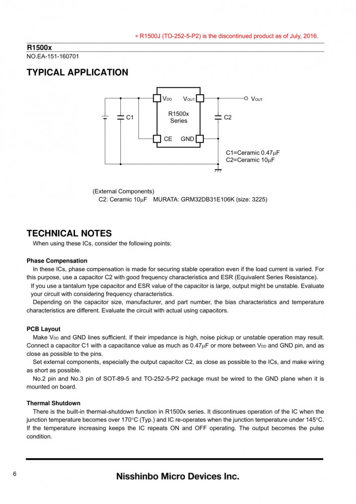 R1500 datasheet page 6