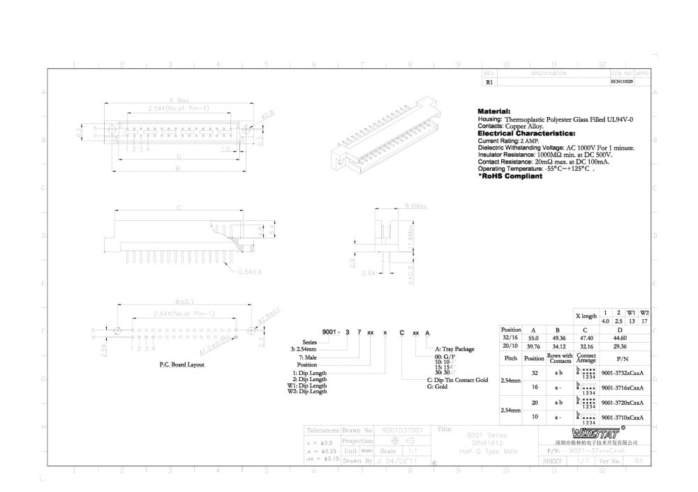 9001-37201C00A technical document page