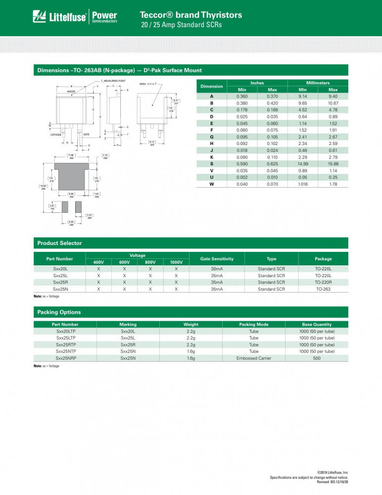 S4020LTP datasheet page 8