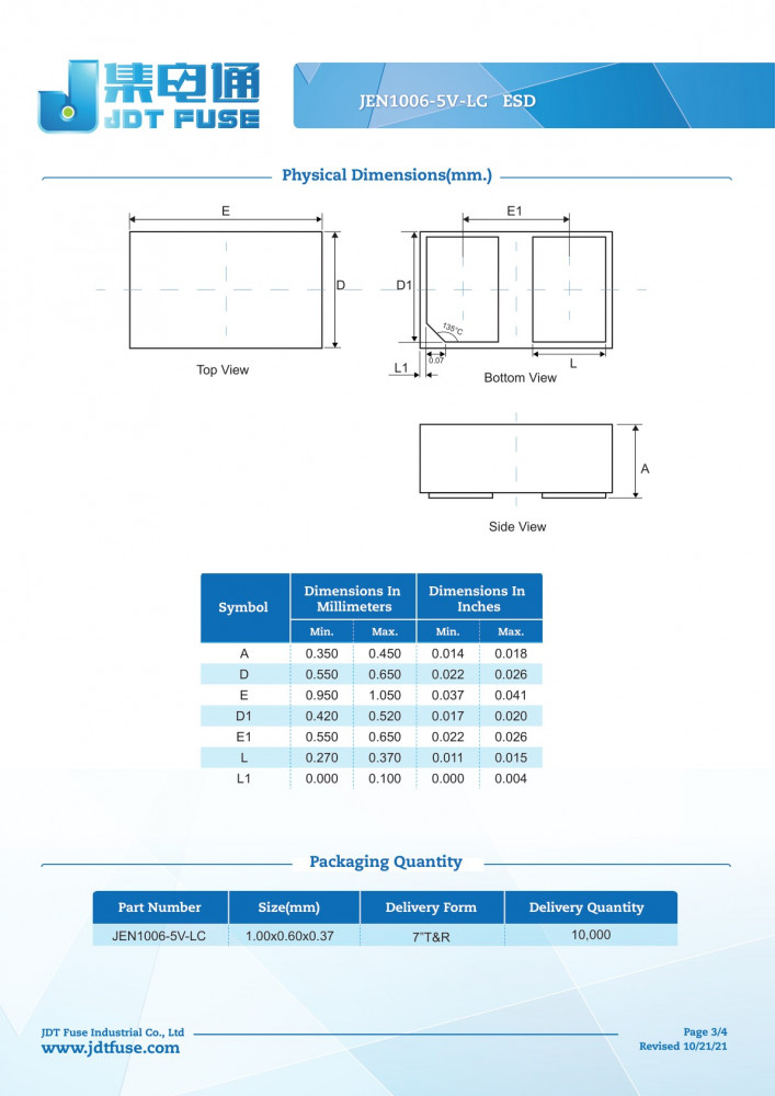 JEN1006-5V-LC datasheet page 4